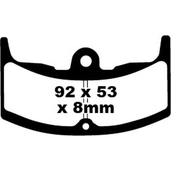 Brake Pad Fa Series Organic FA080 – Throttle & Gear Co. Ltd.